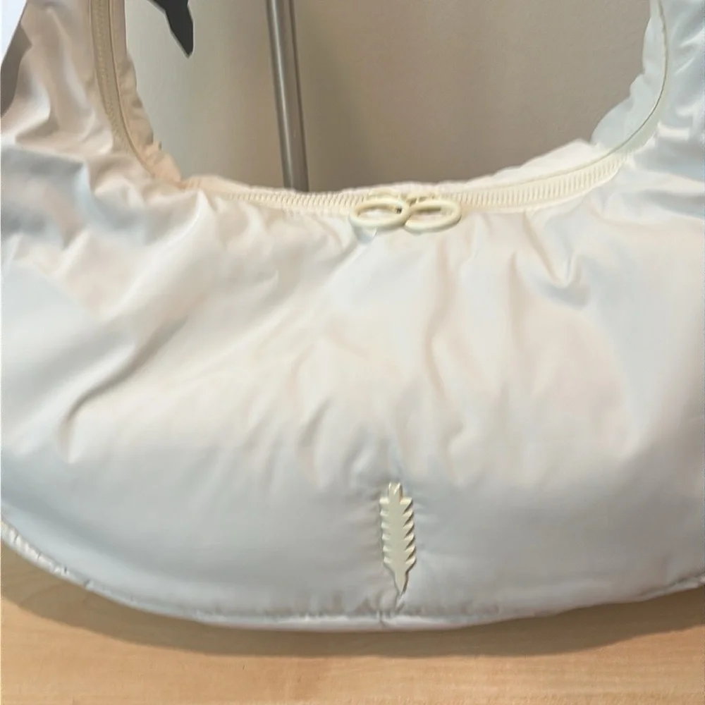 Thacker | Bags | Thacker Zoe Pink Or Biege Featherweight Shoulder Hobo ...